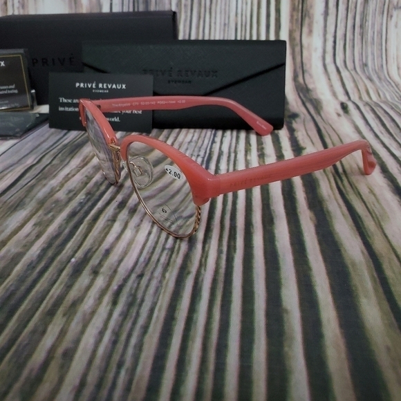 prive revaux | Accessories | Prive Revaux Milky Pink Angelou Blue Light ...